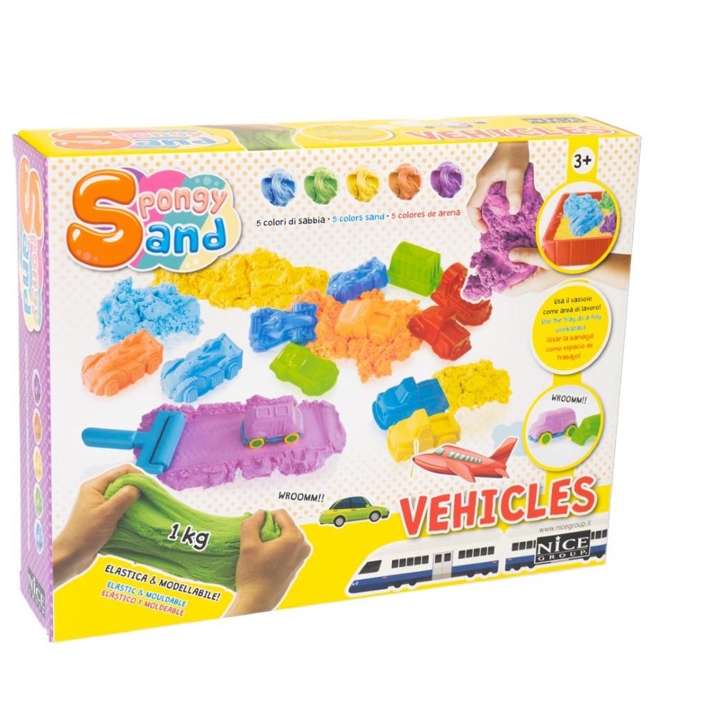 SPONGY SAND VEHICLES - JUGUETRÓNICA